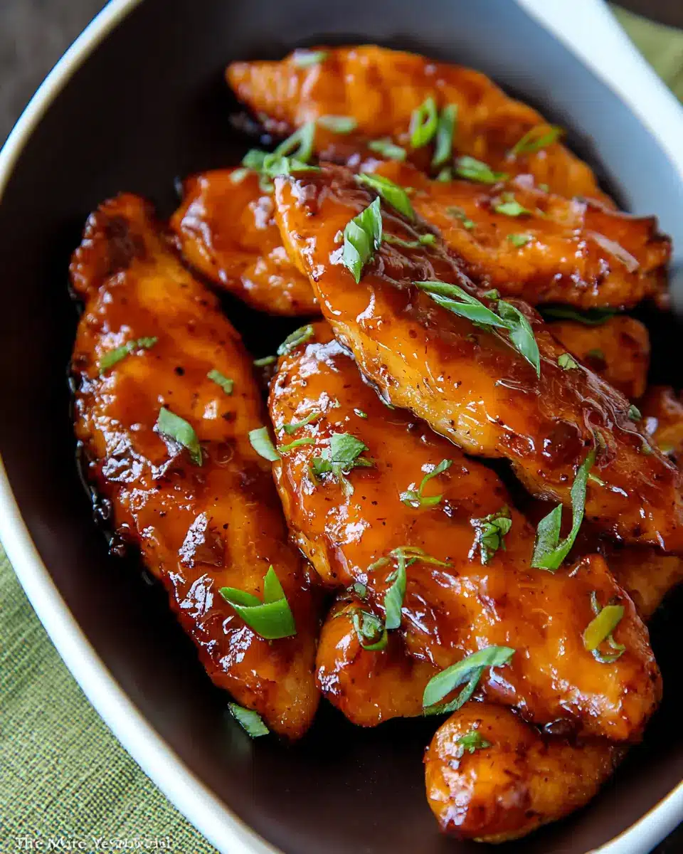Sticky Chicken Tenders Recipe